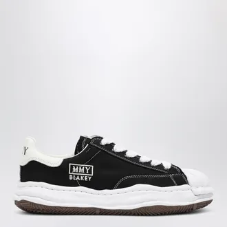 Miharayasuhiro Schwarze Blakey Low Sneakers aus Canvas