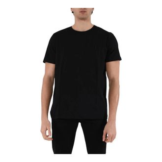 Dondup Homme, Tops, Noir, Taille: M T-shirt en jersey coupe slim