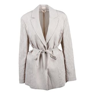 Liu Jo Femme, Vestes, Beige, Taille: 42 FR Fluida Jacket