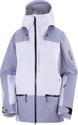 Salomon veste zippée Absolute 3L à capuche - Blanc