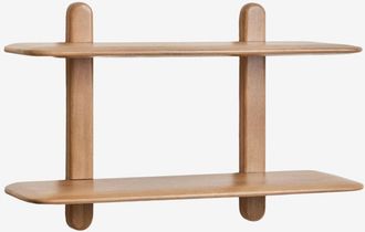 Sklum &Eacute;tag&egrave;re murale en bois Veleta SKLUM &x2194&xFE0E 80 cm