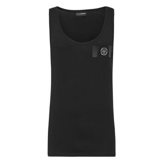 Plein Sport Homme, Tops, Noir, Taille: XL Hauts sans manches
