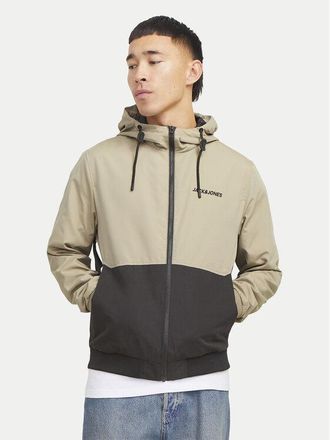 Jack & Jones Jack & Jones &Uuml;bergangsjacke Rush Hood 12200208 Beige Regular Fit