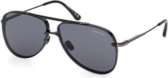 Tom Ford Homme, Accessoires, Noir, Taille: 62 MM Lunettes de soleil