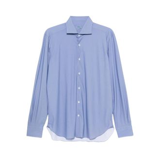 Barba Napoli Hemd - - Shirts - Herren - Blau - 2XL