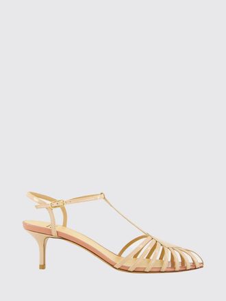 Francesco Russo Sandales &agrave; Talons Femme couleur Beige