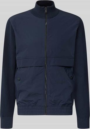 Boss Orange by Hugo Boss Regular Fit Strickjacke aus Baumwoll-Mix Modell Kobello