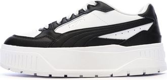 Puma Damen Karmen II L Sneaker, White Black Silver, 40 EU