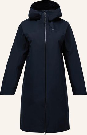 Peak Performance W Treeline Hipe 2.5l Shell Parka Regenmantel schwarz