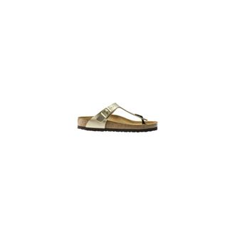 Birkenstock Femme, Chaussures, Jaune, Taille: 39 EU Sandales plates synth&eacute;tiques