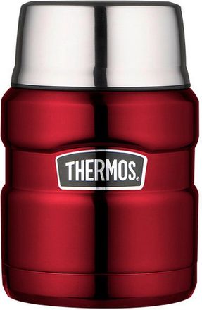 Thermos ISOLIERSPEISEGEFÄß Stainless King Food Containe, Rot, Metall, 0.47 L, BPA-frei, doppelwandig, schlag- und bruchfest, lebensmittelecht