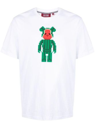 Mostly Heard Rarely Seen t-shirt Watermelon Bear - Blanc
