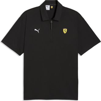 Puma Polo Cloudspun Scuderia Ferrari Homme, Accessoires, Noir, XL