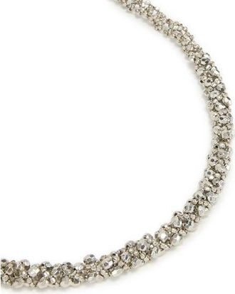 Au Printemps Paris Collier tress&eacute;