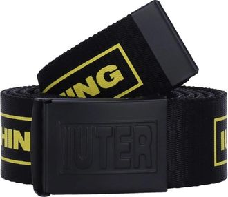 Iuter Alles G&uuml;rtel Schwarz/Gelb - - Accessories - unisex - Schwarzk - ONE SIZE