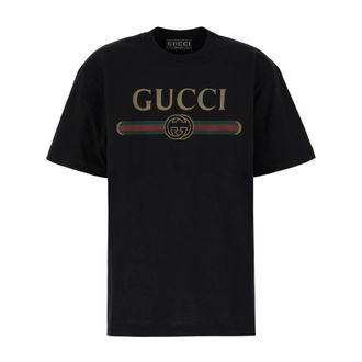 Gucci T-Shirt - - Tops - Damen - Schwarzk - M