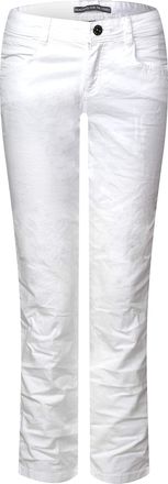 Street One Damen 372178 Crissi Hose,per Pack Wei&szlig; (White 10000),W/L28(Herstellergr&ouml;&szlig;e:34)