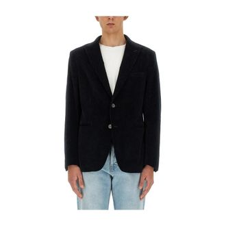 Tonello Homme, Vestes, Bleu, Taille: XL Veste Classique &agrave; Boutonnage Simple