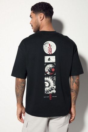 Next T-Shirt T-Shirt mit Grafikdruck, Japanese Surf (1-tlg)