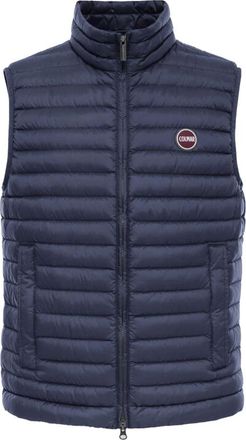 Colmar Homme, Sport, Bleu, Taille: L Logo Patch Gilet