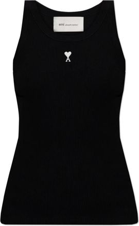 Ami Femme, Tops, Noir, Taille: 42 FR Ami de Coeur Tanktop