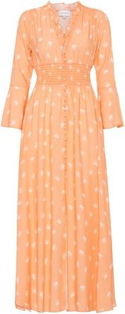 Americandreams Americandreams, Femme, Robes, Orange, Taille: 44 FR Sally Long Dress