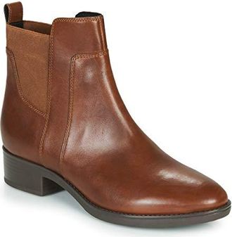 Geox Femme D Felicity G Bottines, Brown, 38 EU