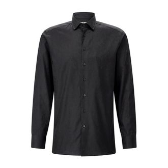 Etro Homme, Chemises, Noir, Taille: L Chemise Satin Paisley pour Look &Eacute;l&eacute;gant
