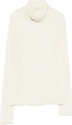 Roberto Collina turtleneck top - Nude