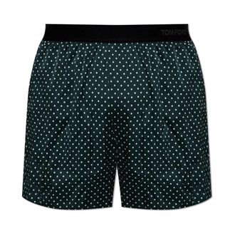 Tom Ford Seidenboxershorts - - Underwear - Herren - Gr&uuml;n - XL