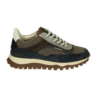 Floris Van Bommel Casual Braune Lederschuhe mit Gummisohle - - Shoes - Herren - Braun - 46 EU