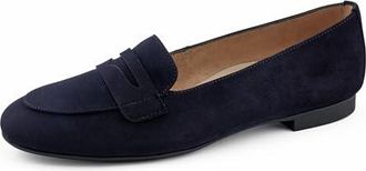 Paul Green Femme Chaussons et Mocassins 2389, Dame Chaussures à Enfiler,Slip on, Chaussure Basse,Chaussure daffaires,Blau,37 EU / 4 UK