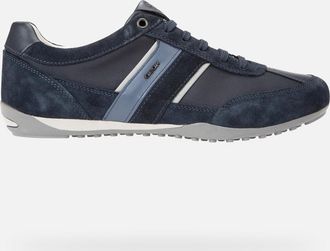 Geox Schuhe Wells Herr Dunkles Marineblau