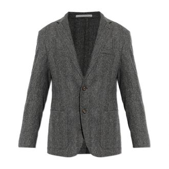 Eleventy Herringbone Zweiknopf-Sakko - - Jackets - Herren - Grau - M