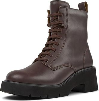 Camper Femme Milah K400577 Bottines à Lacets, Marron foncé 013, 40 EU