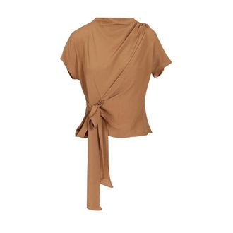 Federica Tosi Damen, Oberteile, Beige, XSGr&ouml;&szlig;e