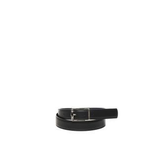 Ferragamo Wende-G&uuml;rtel aus zweifarbigem Kalbsleder - - Accessories - Herren - Schwarzk - 95 CM