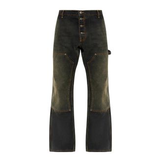 Off-white Flared Leg Jeans - - Jeans - Herren - Schwarzk - W34