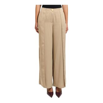 A|X Armani Exchange Femme, Pantalons, Beige, Taille: 36 FR Pantalon large