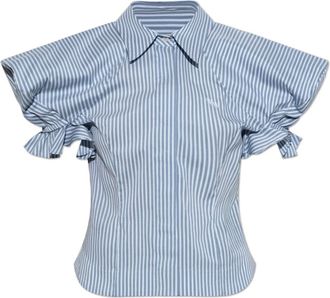 Vivienne Westwood Femme, Blouses et Chemises, Bleu, Taille: 40 FR Gexy Top