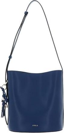 Furla Cuir sac &agrave; &eacute;paule bandouli&egrave;re Roxie Bucket Bag Indigo bleu