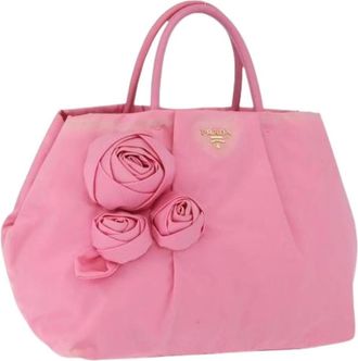 Prada Sac &agrave; main vintage Pre-owned - Femme - Pre-owned - Rose - Taille: ONE Size