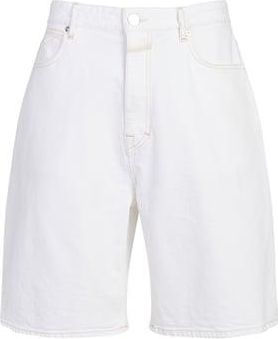 Closed Bermuda droit en denim de coton m&eacute;lang&eacute;