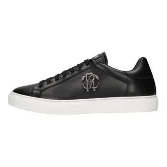 Roberto Cavalli Homme, Chaussures, Noir, Taille: 44 EU Baskets Roberto Cavalli