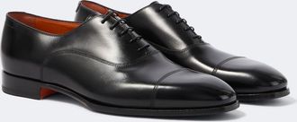 Santoni Schn&uuml;rschuhe aus Leder