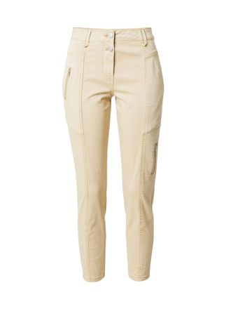 Tom Tailor Damen 1042075 Slim Fit Hose, 11485-Sandy Beige, 36W x 28L