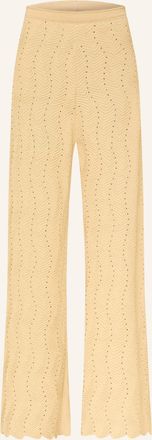 Sandro Sandro Marlenehose Mit Schmucksteinen gold