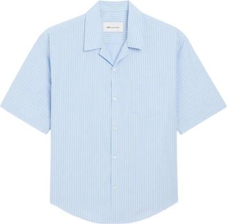 Ami Homme, Chemises, Bleu, Taille: M Camicia Boxy