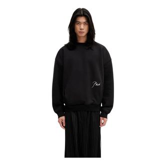Rhude Classique Crewneck - - Sweatshirts & Hoodies - Herren - Schwarzk - XL