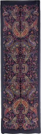 Etro Femme, Accessoires, Multicolore, Taille: ONE Size Floral Paisley Motif Silk Scarf